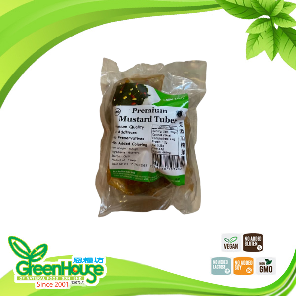 LOHAS-PREMIUM MUSTARD TUBER 500GM